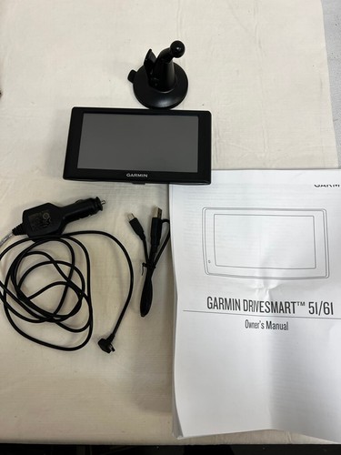 Garmin Drive 60 LMT GPS Navigator Driving Map 6” Car Charger Dash Mount ...