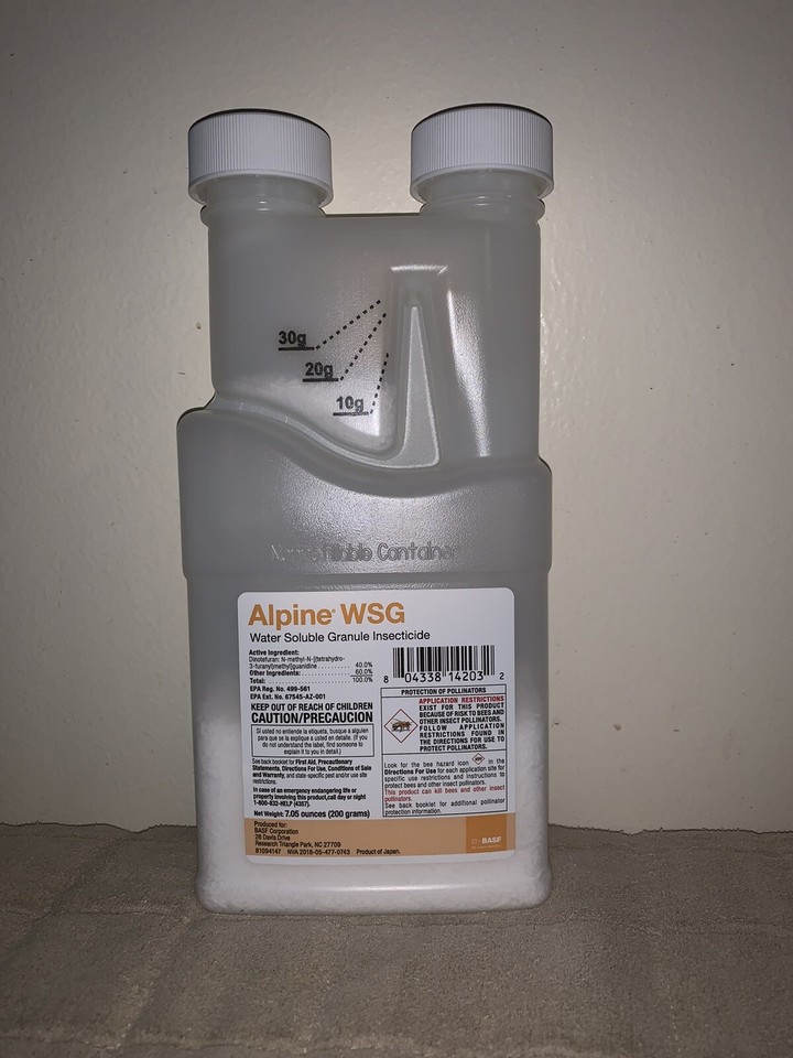 Alpine WSG Water Soluble Granule 200 grams Ant Flea Bed Bug Roach ...