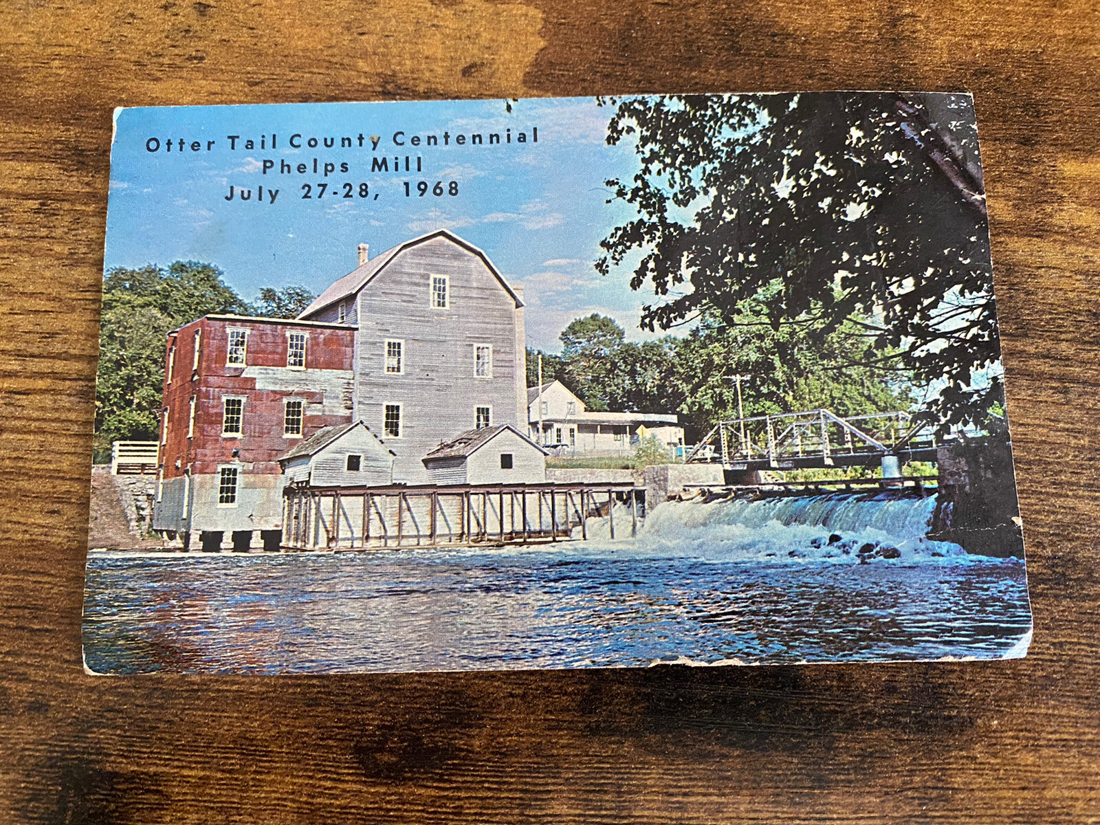 Vintage Phelps Mill Fergus Falls Minnesota Otter Tail County Centennial ...