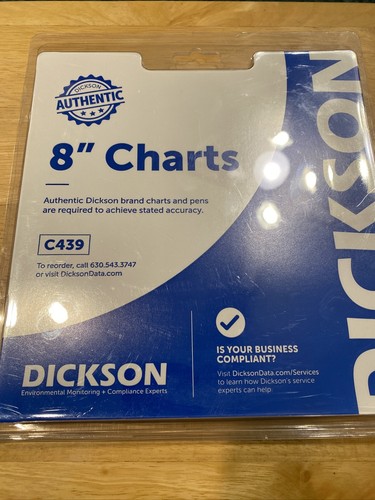 DICKSON C439 Chart, 8 In, 0 to 250, 7 Day,PK60 | eBay