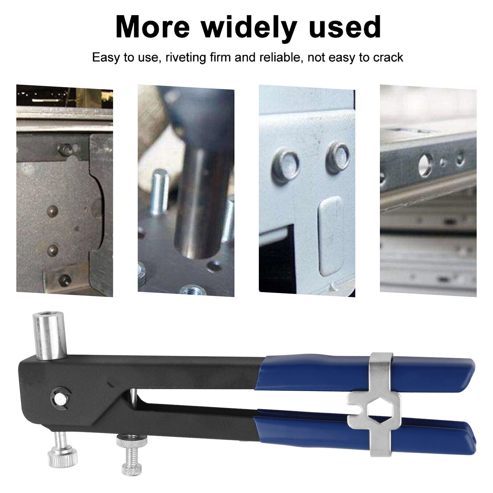 86Pcs Hand Nut Rivet Gun Riveter Rivnut Nutsert Kit M3-M8 Threaded Nut ...