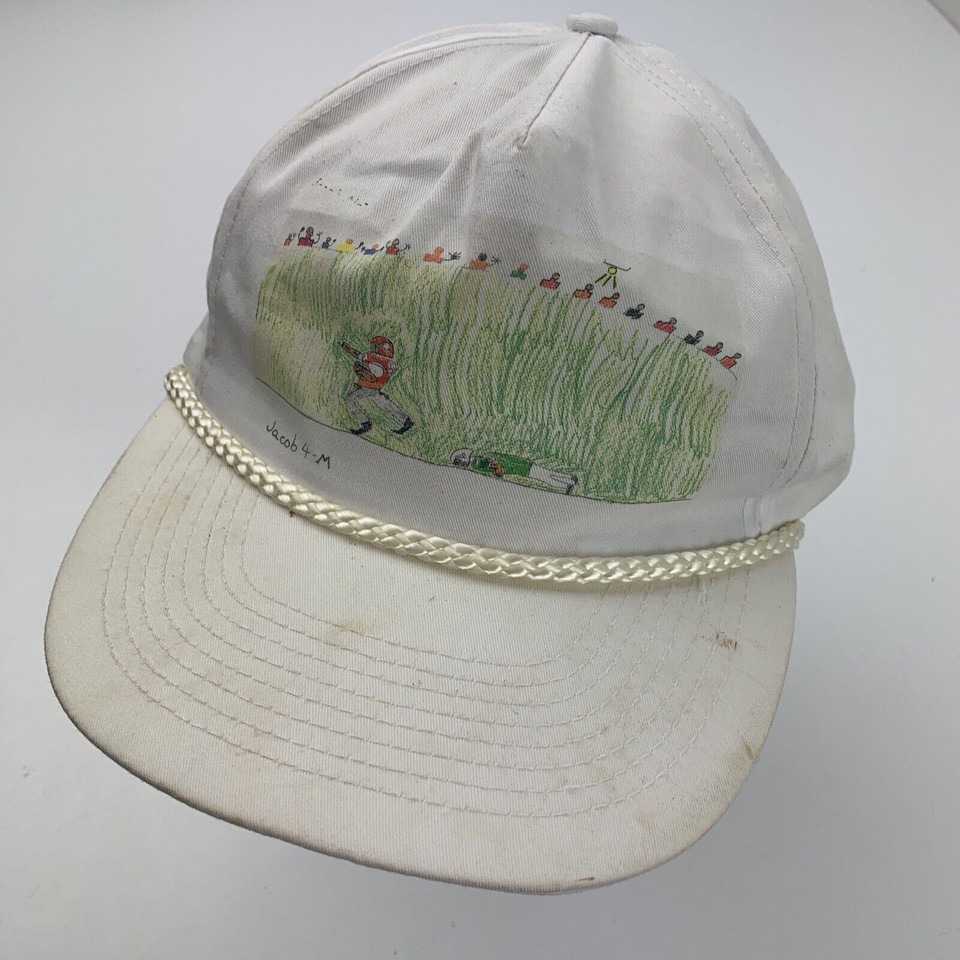Vintage Baseball Cap Football Jacob 4-M Snapback Verstellbar Weiß | eBay.de