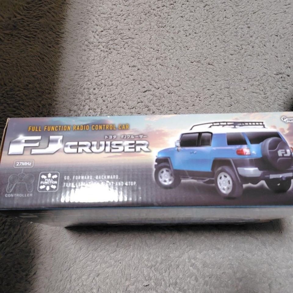 Toyota Fj Cruiser Full Function Radio Control Blue 27MHz With Box New ...