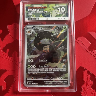 Pokémon TCG - Crustle 183 - Paradox Rift - ACE 10 | eBay