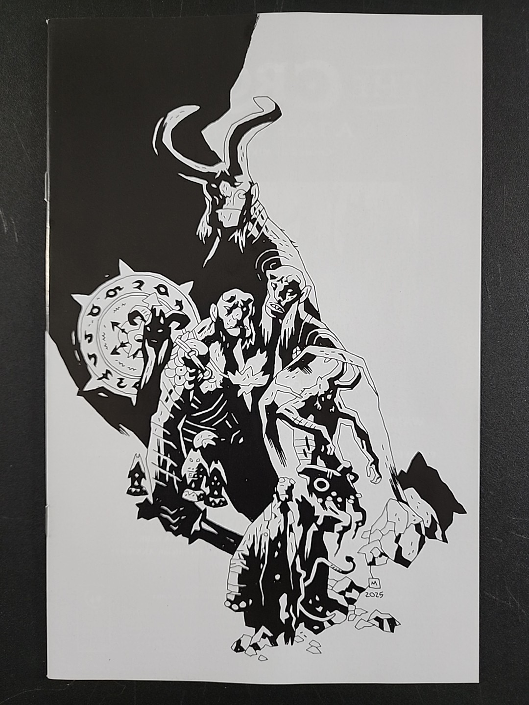 Hellboy The Crown #1 NM (9.4-9.6) Mike Mignola B&W Virgin ComicsPro ...