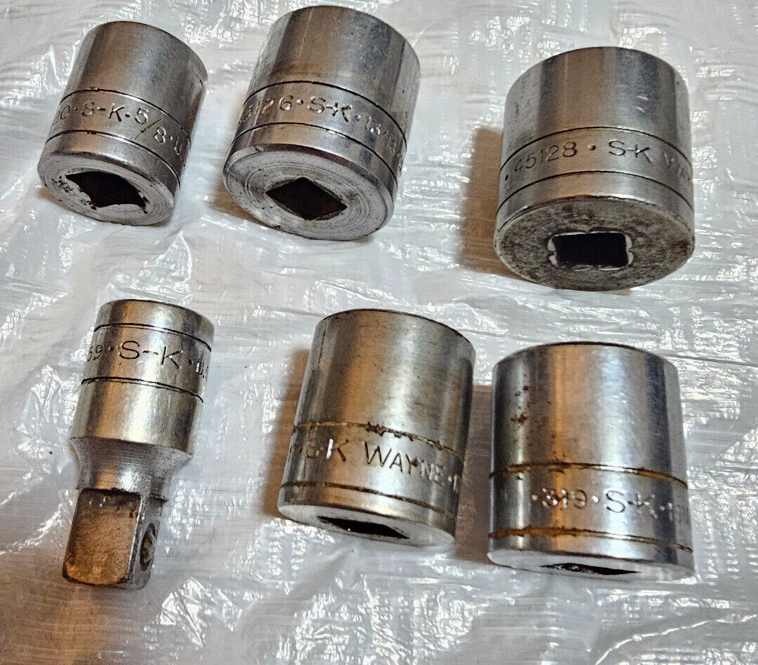 Vintage SK/SK Wayne 3/8 Drive Socket SAE and Metric | eBay