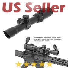 ACCUSHOT SCP3-18IEBG4 UTG 1-8x 30mm BG4 Reticle MRC Rifle Scope - Matte ...