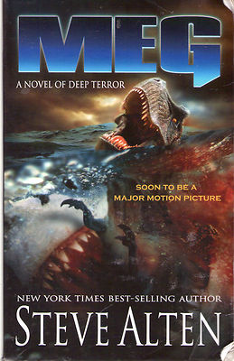 Complete Set Series Lot of 7 Meg books by Steve Alten The Megalodon ...