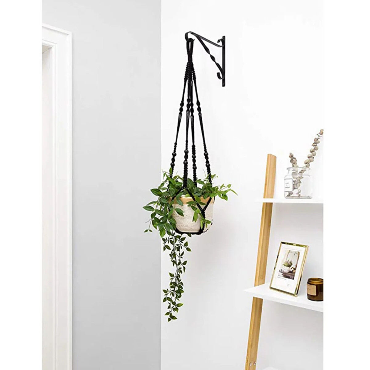 Macrame Plant Hangers Handmade Woven Cotton Rope Plant Pot Holder ...