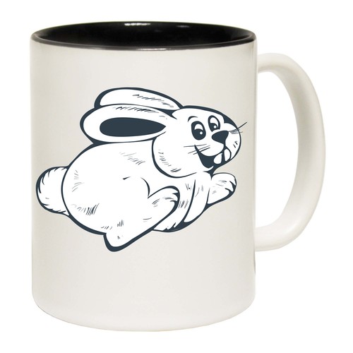 Cute Bunny Rabbit Animal - Funny Mugs Novelty Coffee Mug | eBay Australia