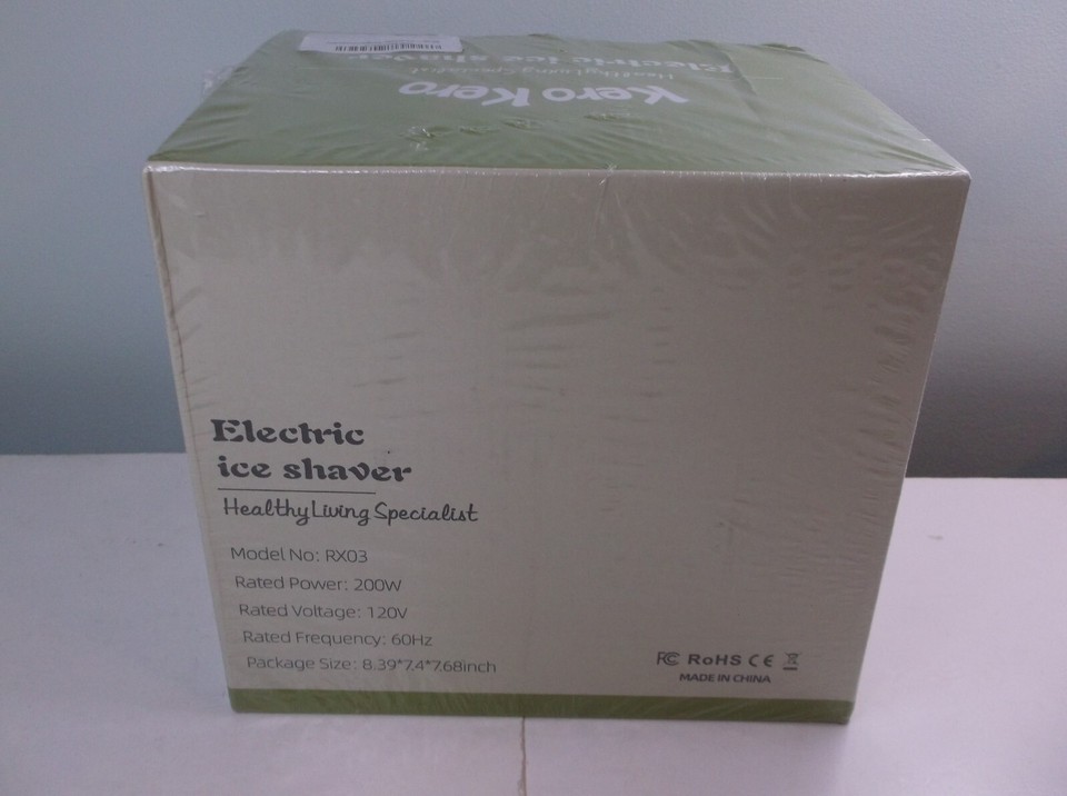 Kero Kero Shaved Ice Machine, Multi-Purpose Ice Shaver Machine Model # ...