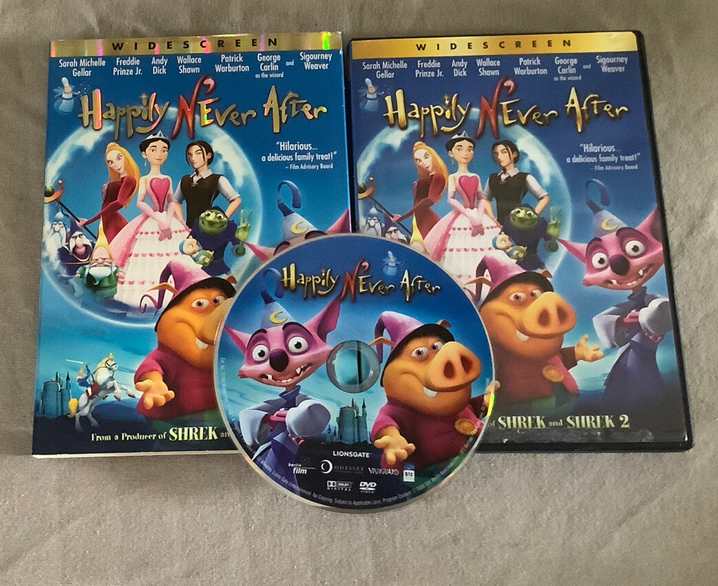 Happily N'ever After (DVD, 2007) Very Good Condition 31398211839| eBay