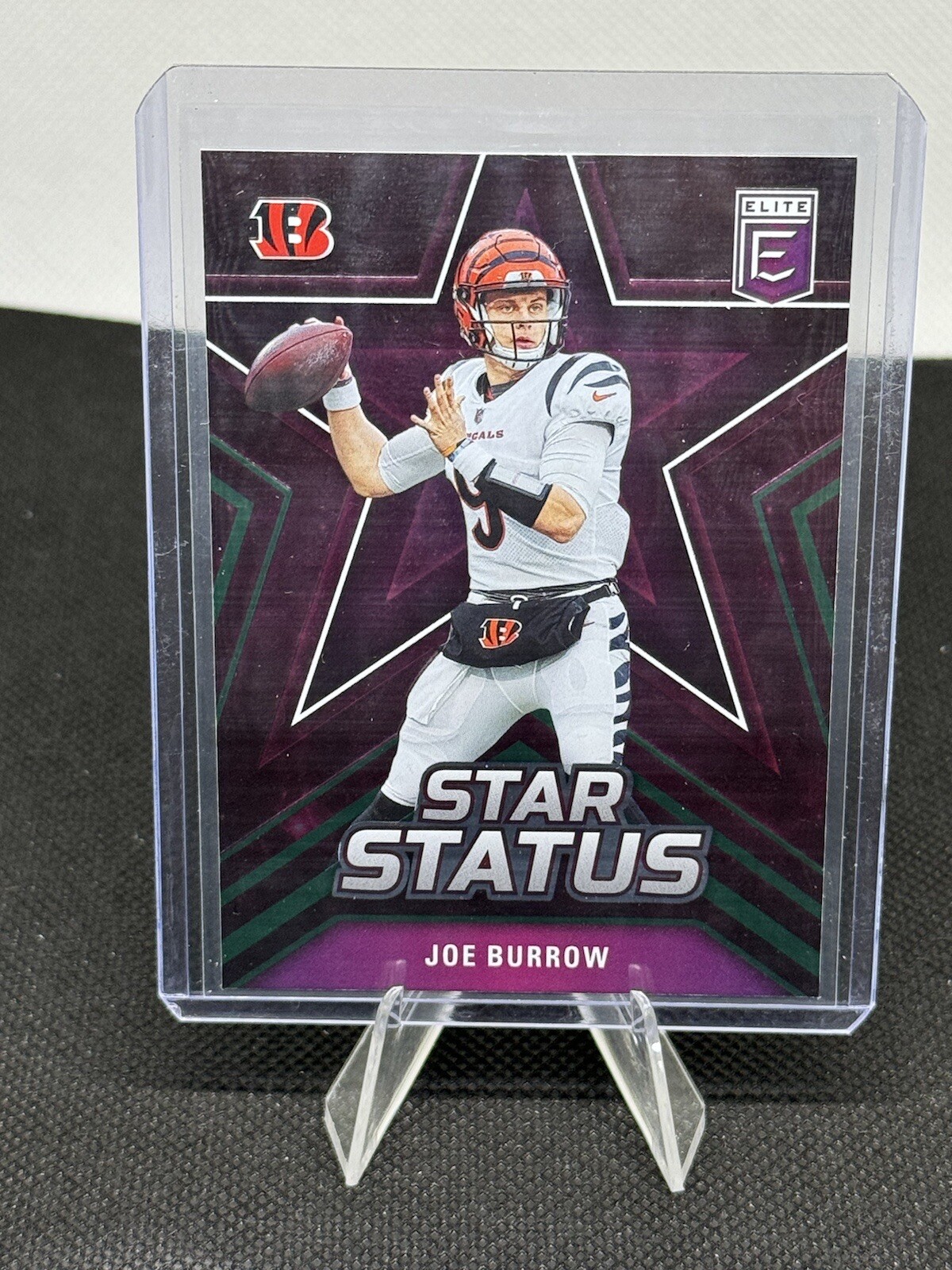 2023 Panini Donruss Elite NFL JOE BURROW CINCINNATI #3 STAR STATUS ...
