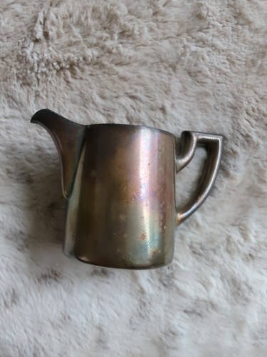 Gebruder Hepp Pforzheim .10 Silver M.Spath Creamer Vintage Heavy Weight ...