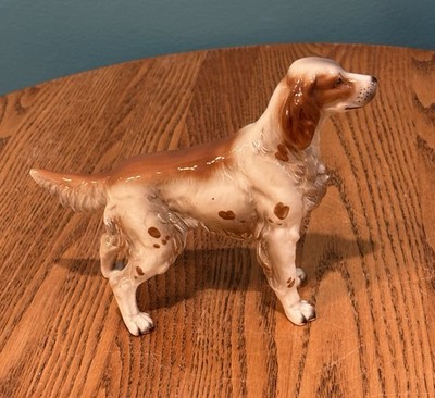 Pre Owned VTG Stunning English Setter Standing Figurine Made In Japan ...