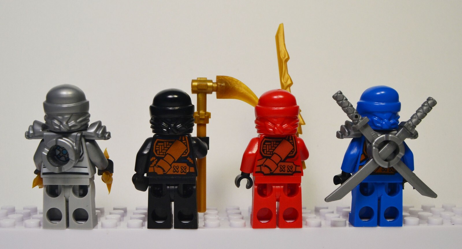 Lego Ninjago Minifigures Lot Jungle Robes Tournament Of Elements Kai ...