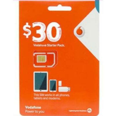 Vodafone $30 prepaid Starter Kit SIM | eBay