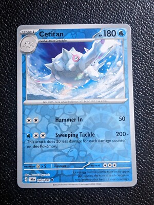 Cetitan 060/198 - 2023 Pokemon TCG - Scarlet & Violet Reverse Holo | eBay