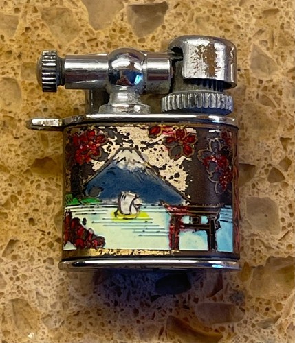 Vintage - HIGH CLASS FLASH - Lighter JAPAN Dragon Images Mt. Fuji-Perky ...