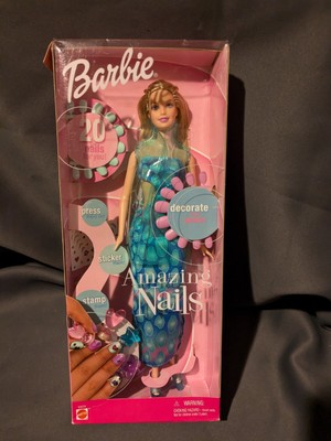 2001 Mattel Amazing Nails Barbie Doll 53379 New In Box B4 | eBay