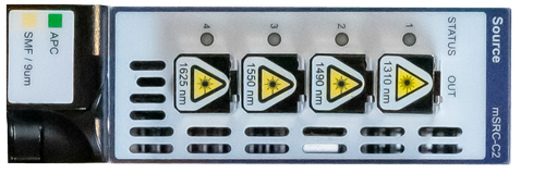 Viavi MSRC-C23500SLX-M100-MFA 1310/1550nm SLED source SMF Single output ...