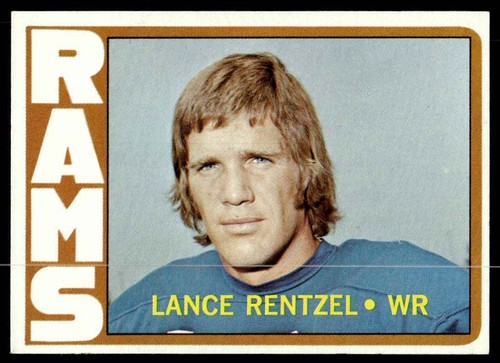 1972 Topps Lance Rentzel Los Angeles Rams #81 ^ | eBay