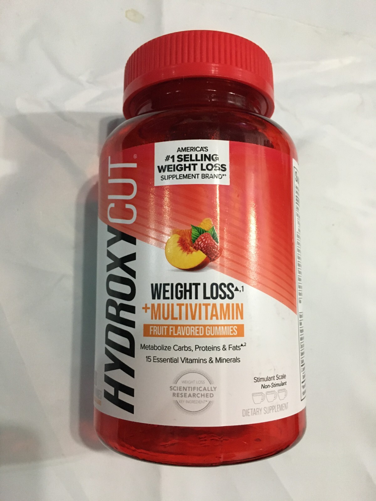 Hydroxycut Non-stimulant Weight Loss Gummies, Mixed Fruit - 90 Count ...