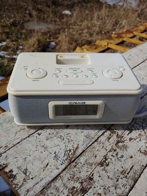 ICRAIG Alarm Clock Stereo Radio IPOD MP3 Audio Player Model CMA3004 | eBay