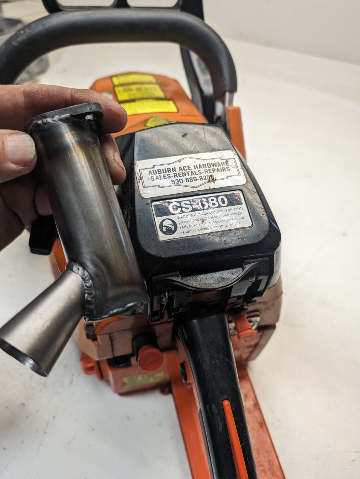 Performance ECHO Exhaust Muffler CS-680 CSG-680 CS-680S QV-680 Cs-670 ...