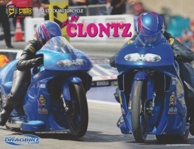 2018 Kelly Clontz San Marino Racing Suzuki Pro Stock Motorcycle NHRA ...