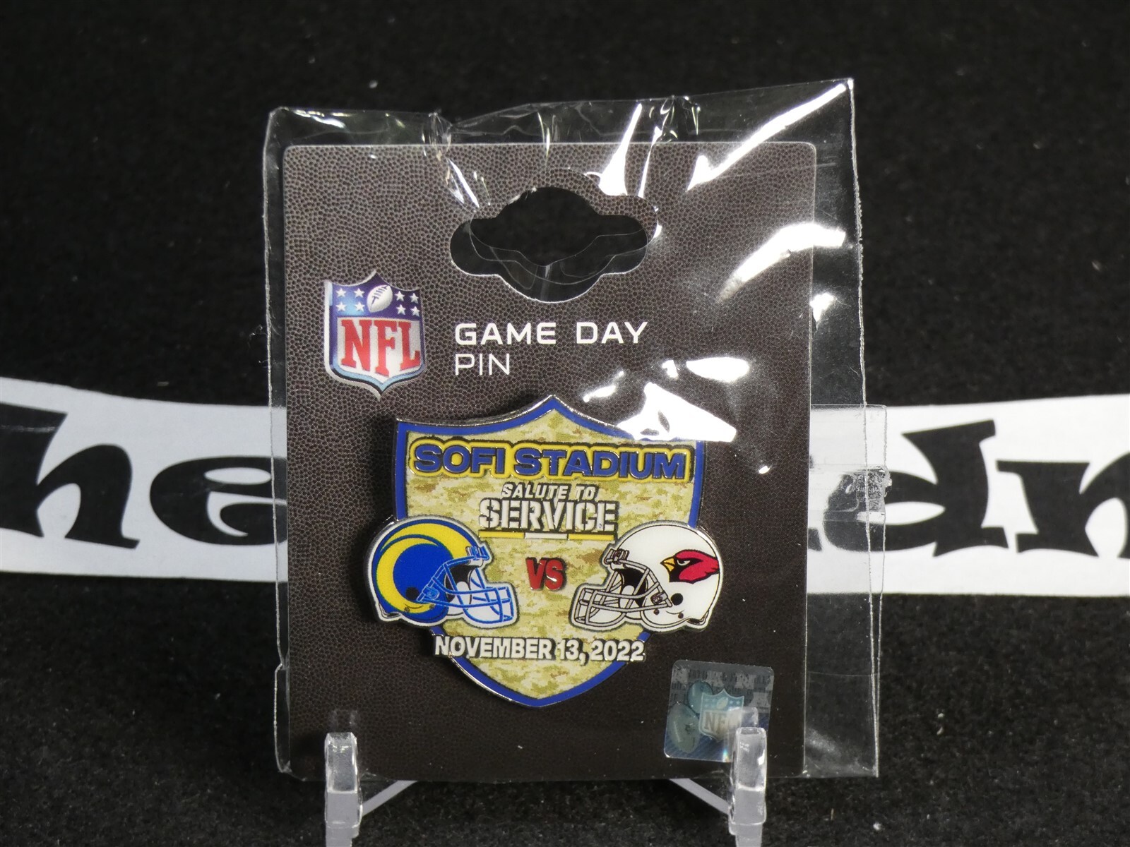 New 2022 Los Angeles Rams Arizona Cardinals Game Day Pin 11/13/22 Kyler ...