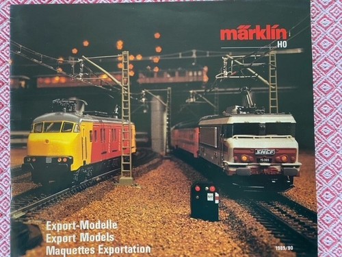 Marklin 1989-1990 Export Models Catalog - English Text - 32 pages - Very Good | eBay