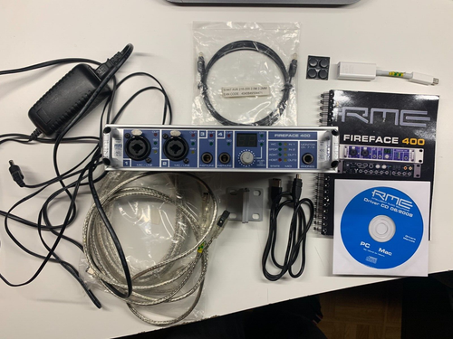 RME Fireface 400 FireWire Audio Interface 24-bit With box manual and ...