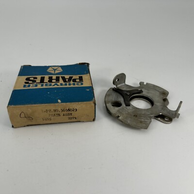 NOS MOPAR 3656023 1971-2 ELECTRONIC IGNITION PICK UP PLATE 340 & HEMI ...