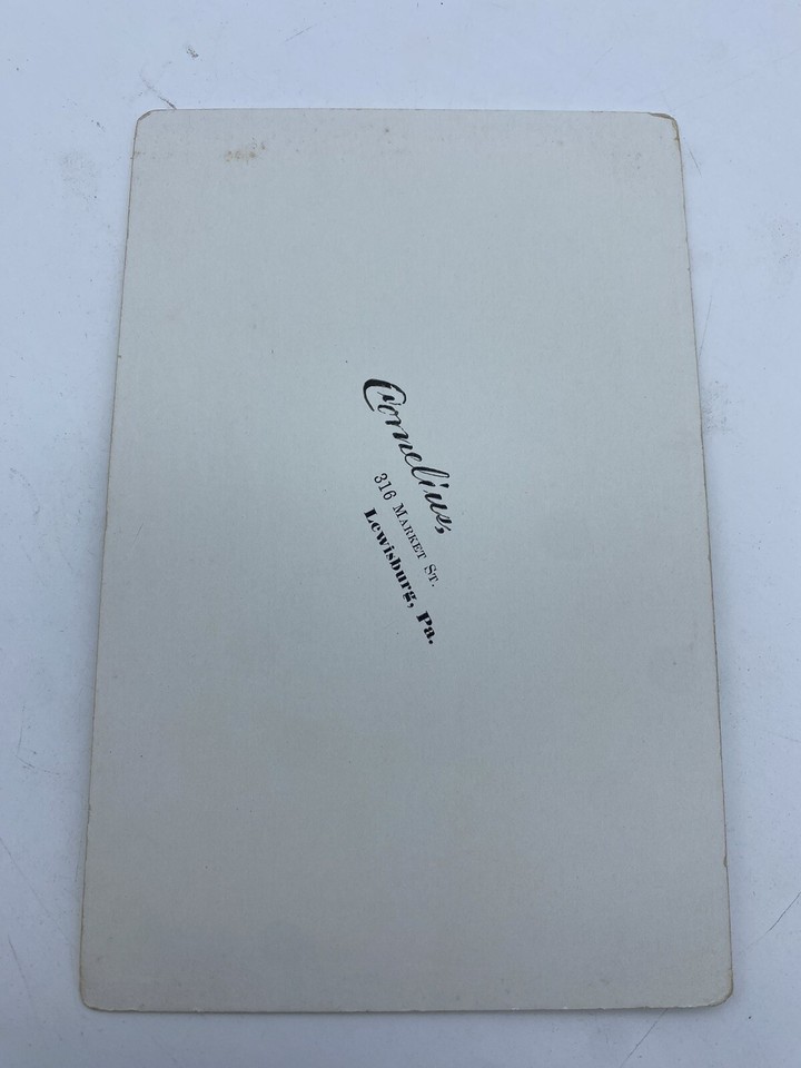 Antique 1800 Cabinet Card Photo Unidentified Male with Beard ...