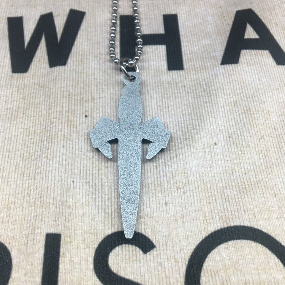 Microtech Dagger Pendant Metal Knife knives necklace with chain | eBay