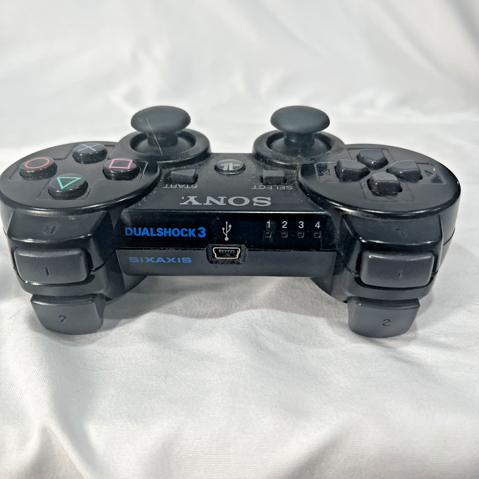 Sony PlayStation 3 PS3 Fat Console Bundle 80GB CECHK01 W/ 2 Controllers ...