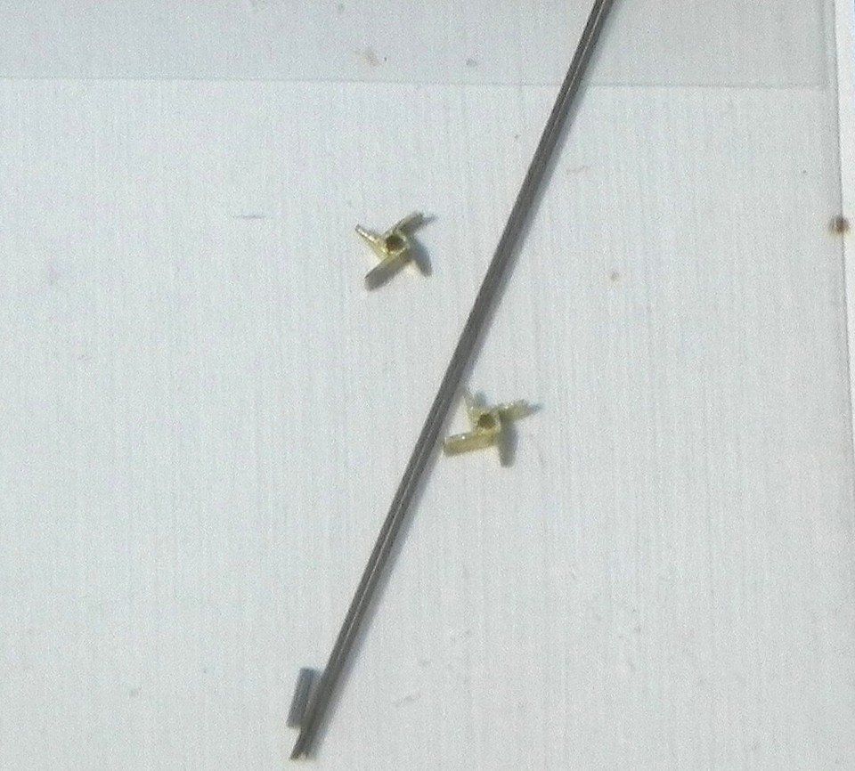 HO Brass Racor Ground-Throw Switch Stand & Target, Overland Models, Set ...