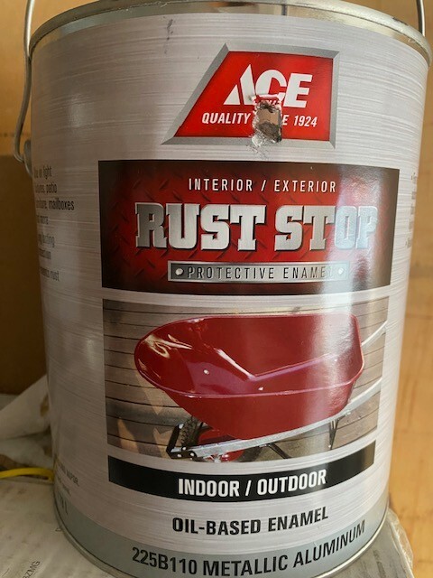 Ace Rust Stop Indoor / Outdoor Aluminum Oil-Based Enamel Rust ...