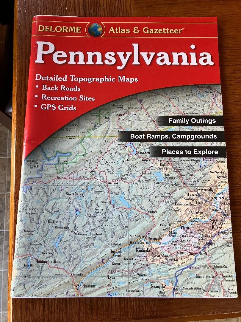 Atlas and Gazetteer Ser.: Pennsylvania by DeLorme Map Staff (2004, Map ...