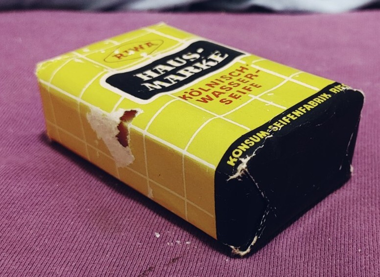 DDR RIWA KÖLNISCH WASSER SEIFE - KONSUM SEIFENFABRIK RIESA 48er-64er ...