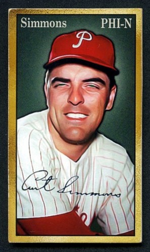 Banty Red T209 Indian Head CURT SIMMONS, Philadelphia Phillies | eBay