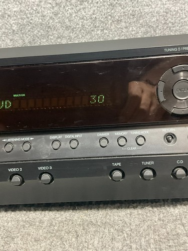 Onkyo HT-R340 Dolby Digital 5.1 Surround Sound AV Receiver In Silver ...