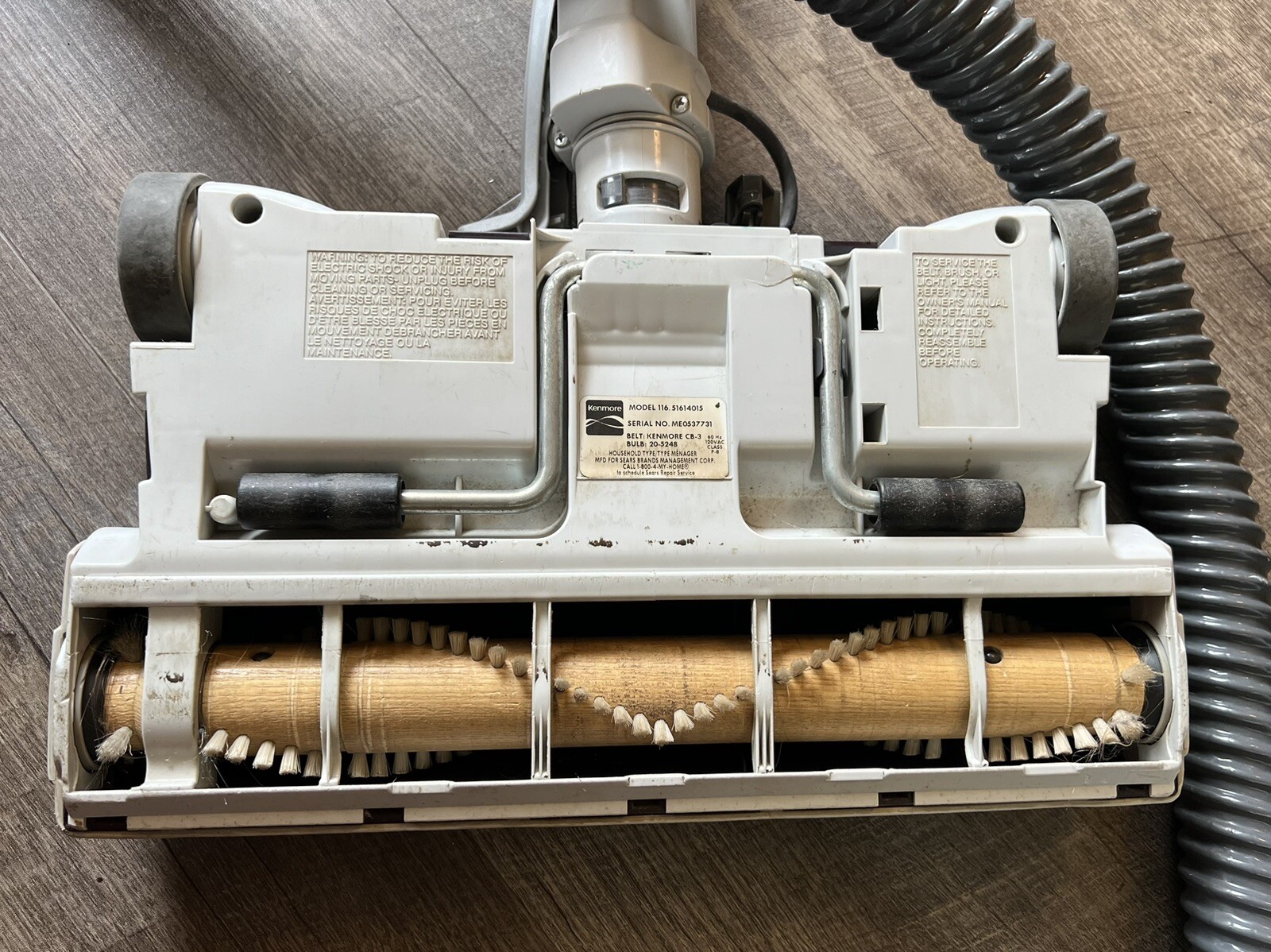 Kenmore Progressive 360 HEPA 116 Canister Vacuum With Attachments +Pet ...