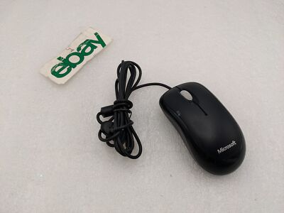 OEM Microsoft Basic Optical Black Mouse V2.0 USB MSK-1113(B) Model ...