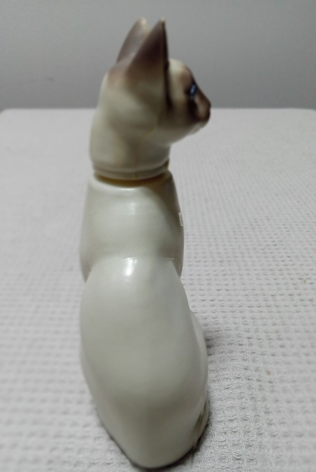 Vintage Avon Siamese Cat Moonwind Cologne Bottle Blue Rhinestone Eyes ...
