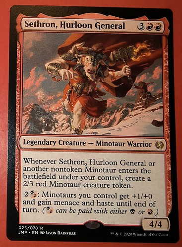 MTG l Sethron, Hurloon General | Rare | (NM) JMP #25 | eBay