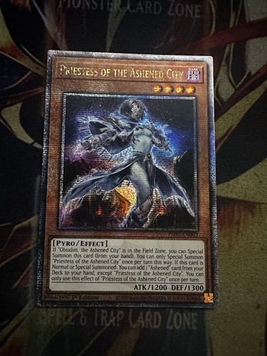 Yu-Gi-Oh! Ashened 13 Card Deck Core Lede, 1st QCR/Super/Common, NM ...