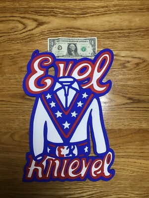 EVIL KENEVIL FIGURE - 3D WOOD ART | eBay