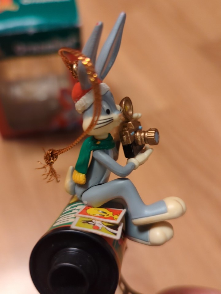 Looney Tunes Bugs Bunny Collectible Ornament Camera Roll Film Strip ...